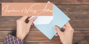 How to write address on courier in India in