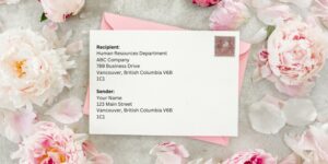 How to Address an Envelope in Canada - Correct Envelope format
